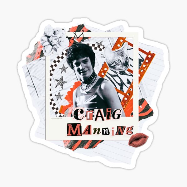 "Craig Manning Degrassi Polaroid Collage" Sticker for Sale by ...