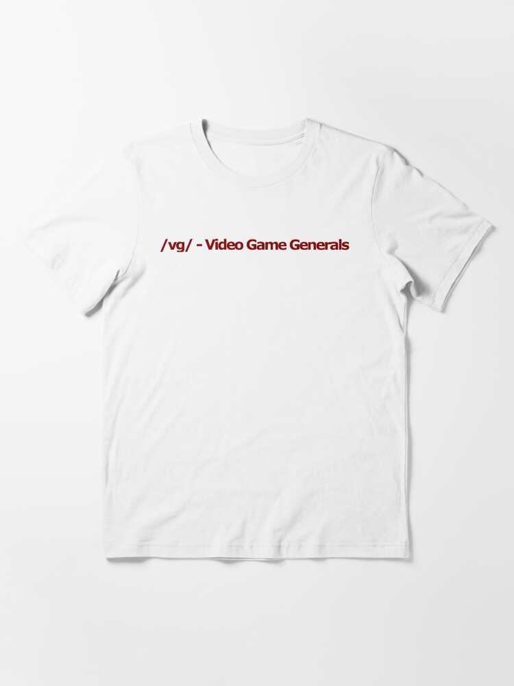 "/vg/ - Video Game Generals 4chan Logo" T-shirt for Sale by ...