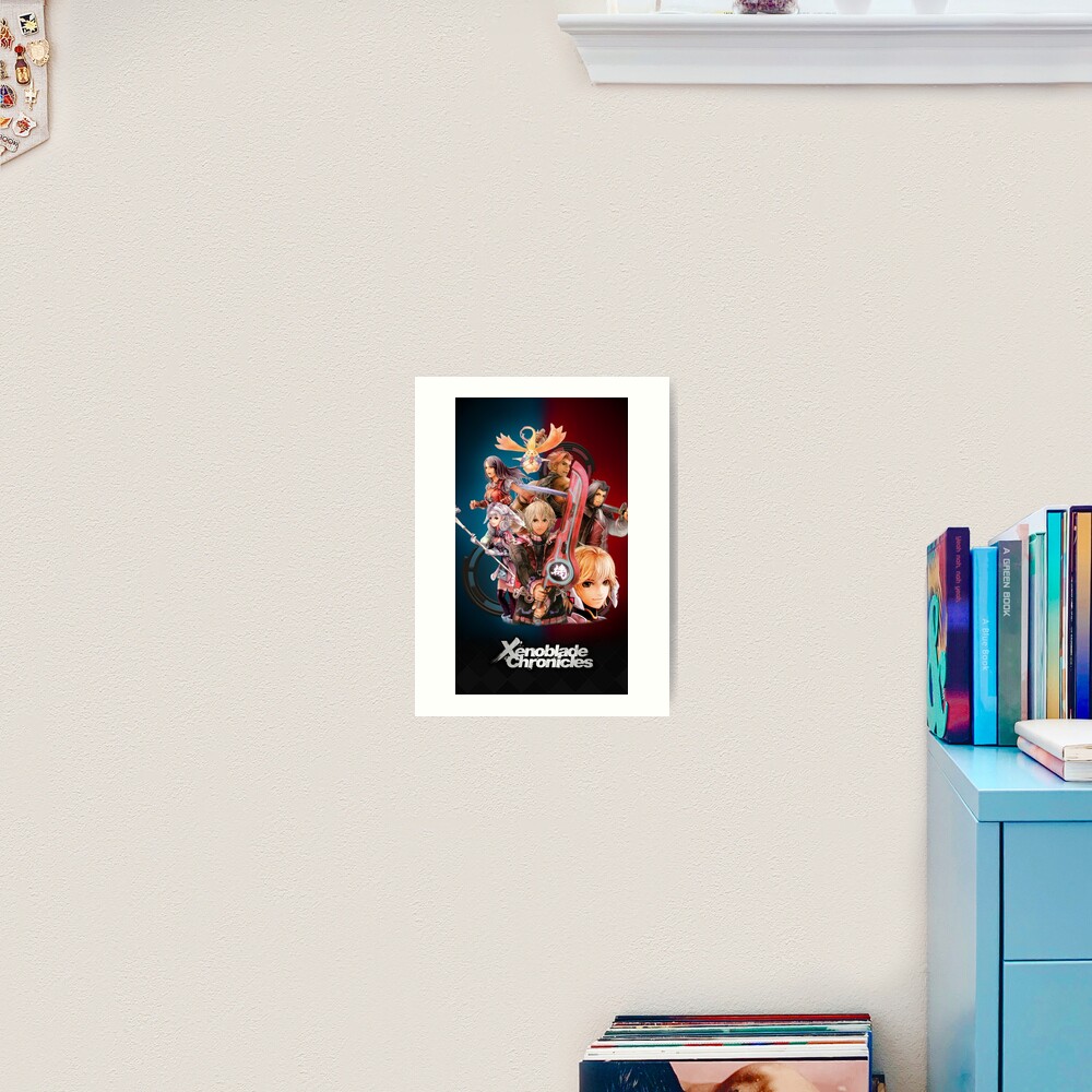 "Xenoblade Chronicles - Main Cast" Poster for Sale by PyrusofImpetus ...