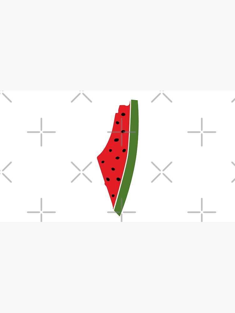 "Palestine Watermelon Map Free Palestine Supporter Freedom" Cap for ...