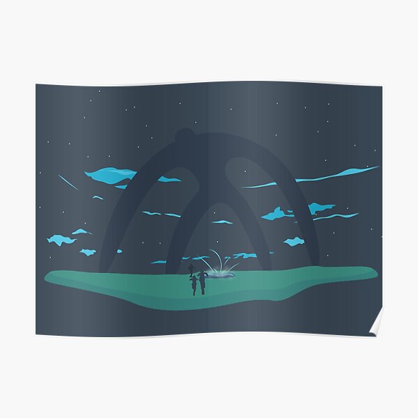 "Hoshi wo ou Kodomo" Poster by greenmapple17 | Redbubble