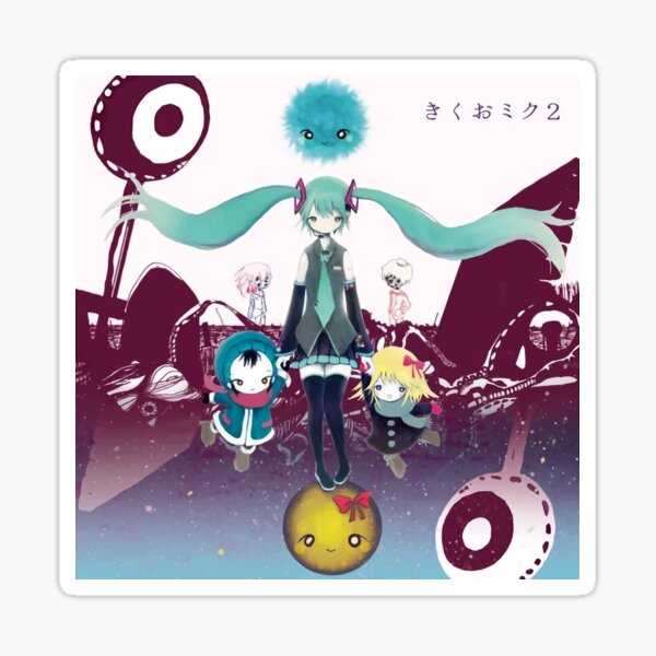 "Kikuo Anime Japan Music Fashion" Sticker for Sale by Mad Factory ...