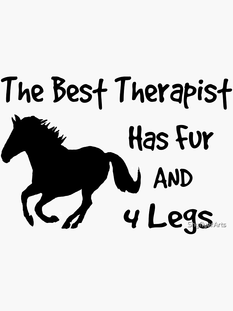 "the best Horse" Sticker by ShyflyerArts | Redbubble