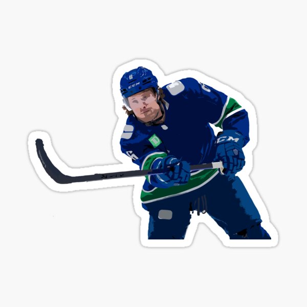 "Brock Boeser" Sticker by raffrasta | Redbubble