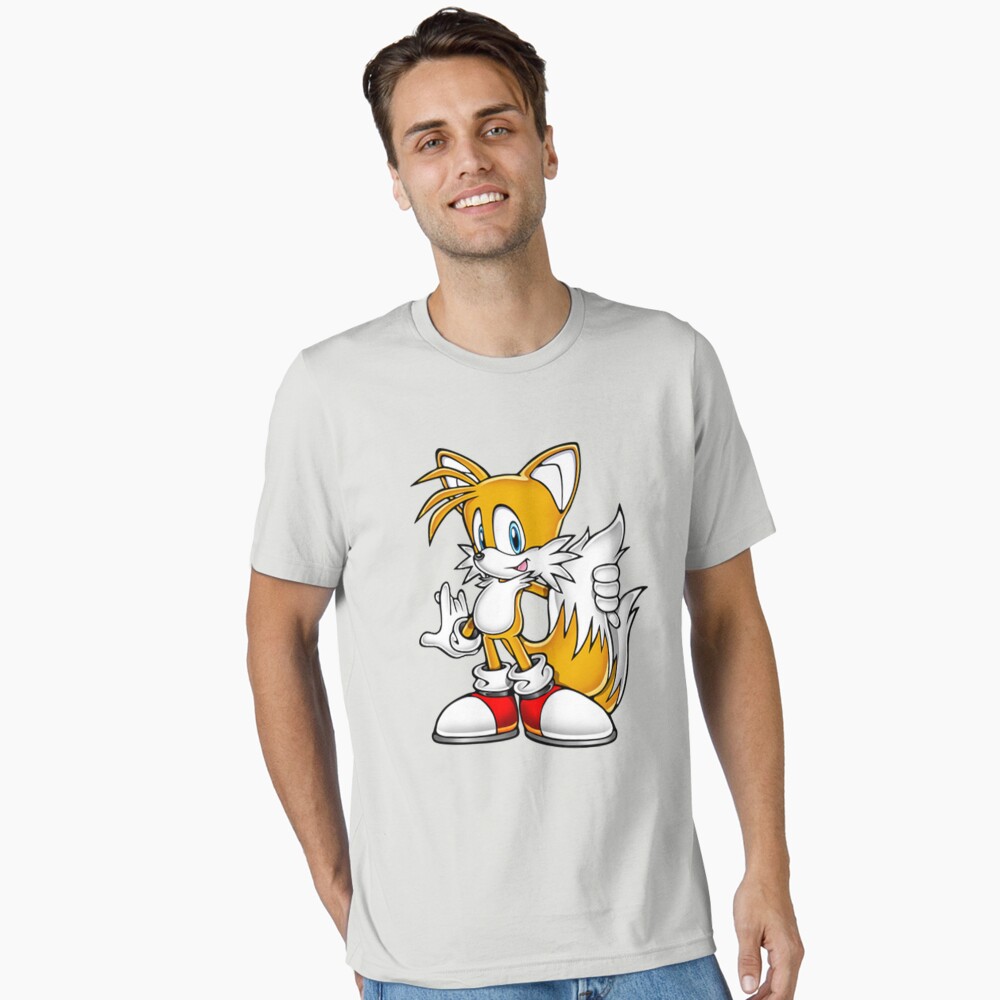 "Tails Sonic the Hedgehog" Sticker for Sale by Skel-Draws | Redbubble