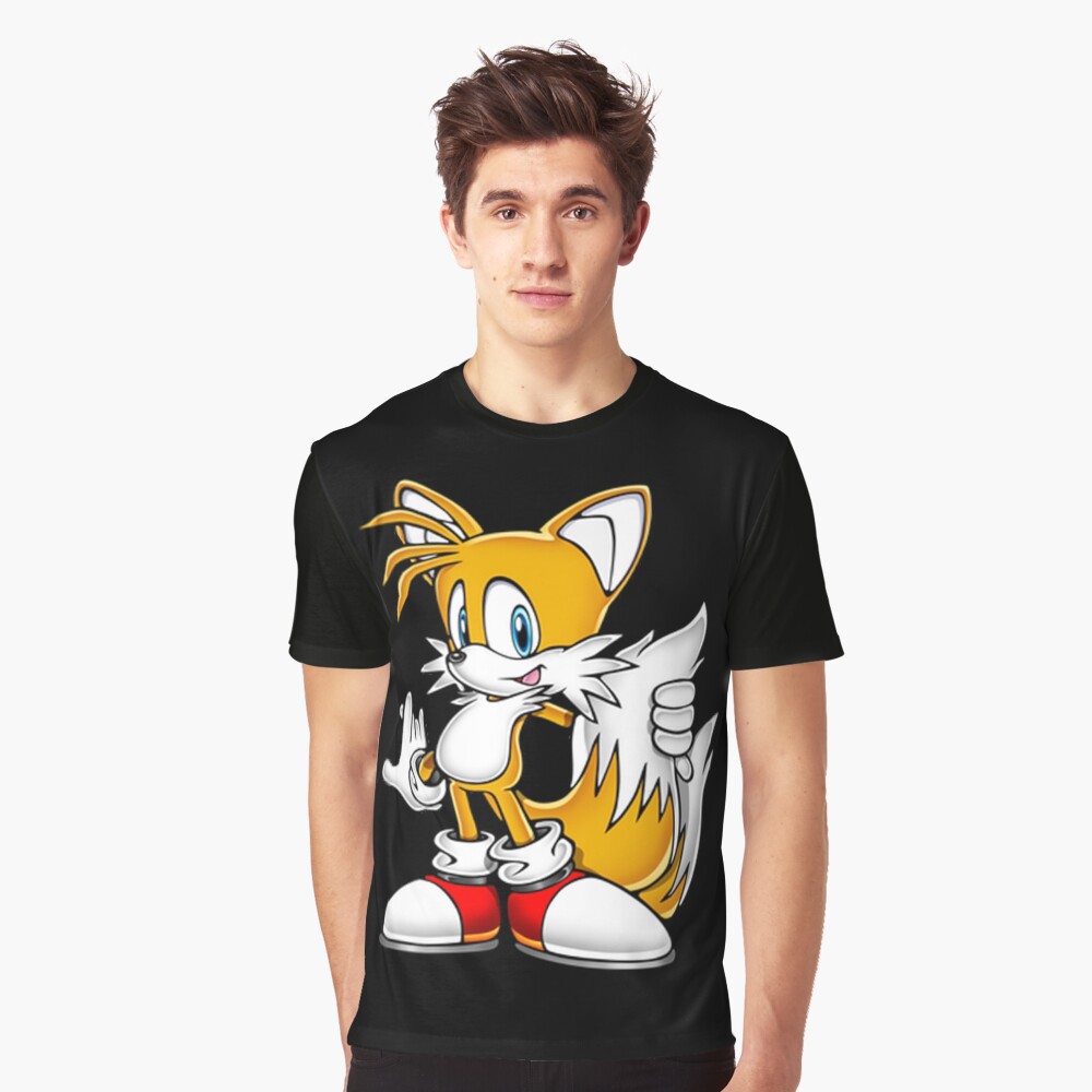"Tails Sonic the Hedgehog" Sticker for Sale by Skel-Draws | Redbubble