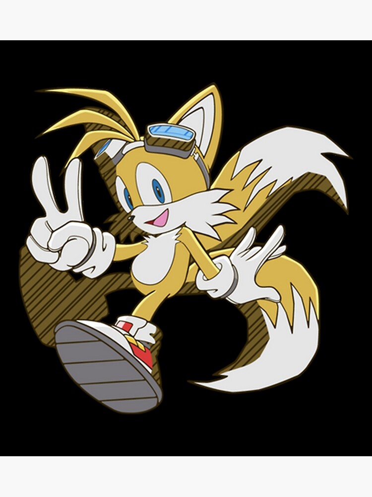 "Tails Sonic the Hedgehog" Poster for Sale by Skel-Draws | Redbubble