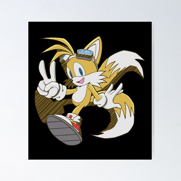 "Tails Sonic the Hedgehog" Poster for Sale by Skel-Draws | Redbubble