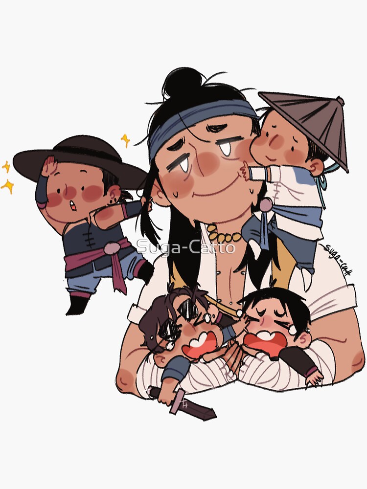 "Earthrealms Champions" Sticker for Sale by Suga-Catto | Redbubble