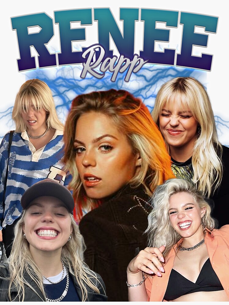 "Renee Rapp Retro Style" Sticker for Sale by thelegacyshop | Redbubble