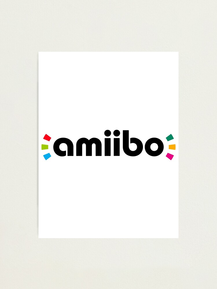 "Amiibo Logo" Photographic Print for Sale by TomsTops | Redbubble
