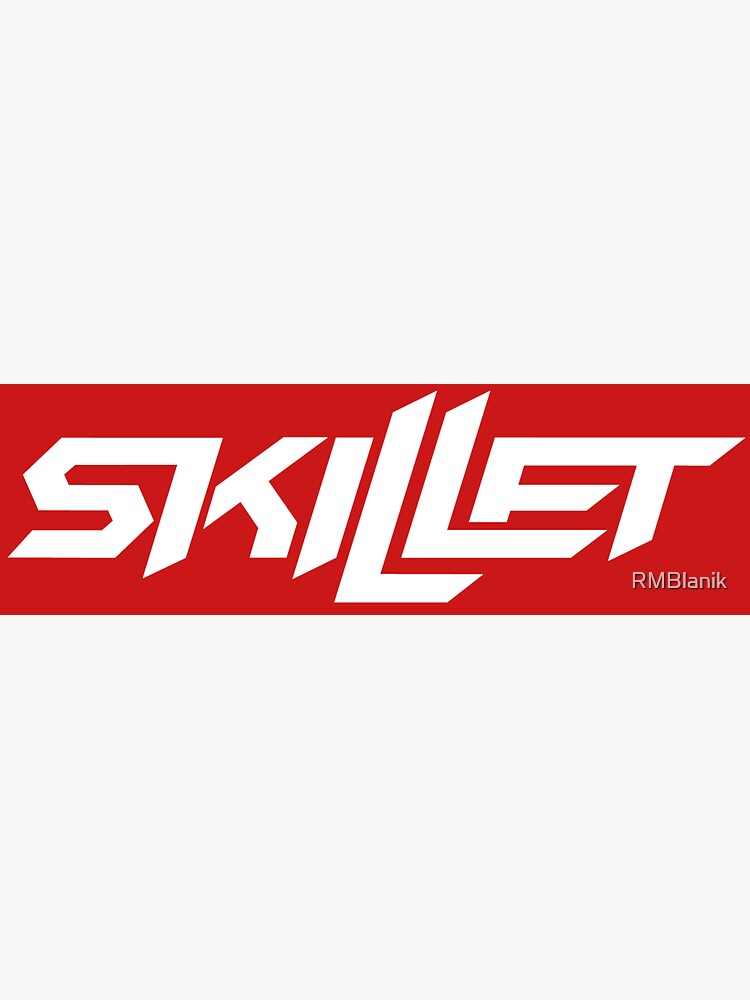 "Skillet" Sticker for Sale by RMBlanik | Redbubble