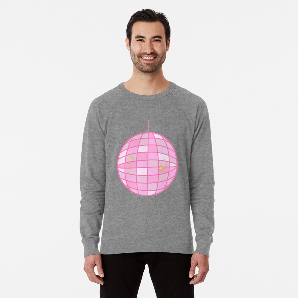 "Pink Mirrorball" Sticker for Sale by ashmacdigitals | Redbubble