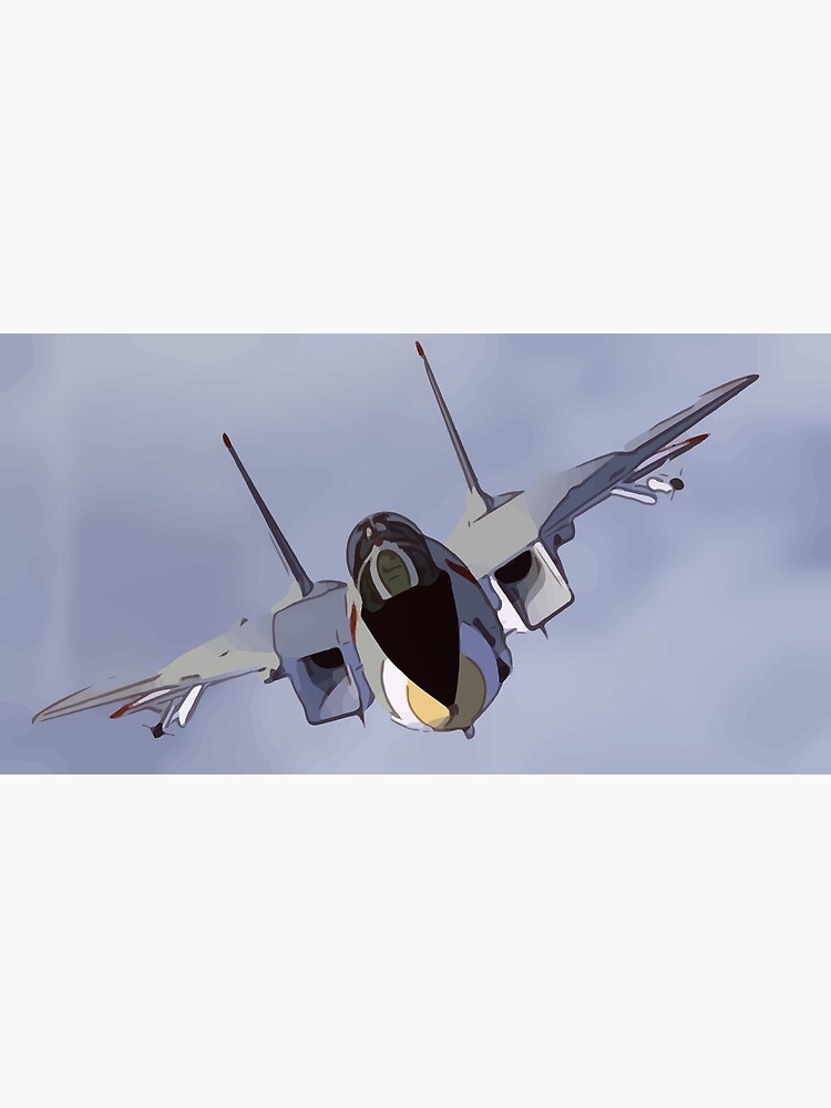 "F-14 fighter aircraft [comics edition]" Poster by Escarpatte | Redbubble