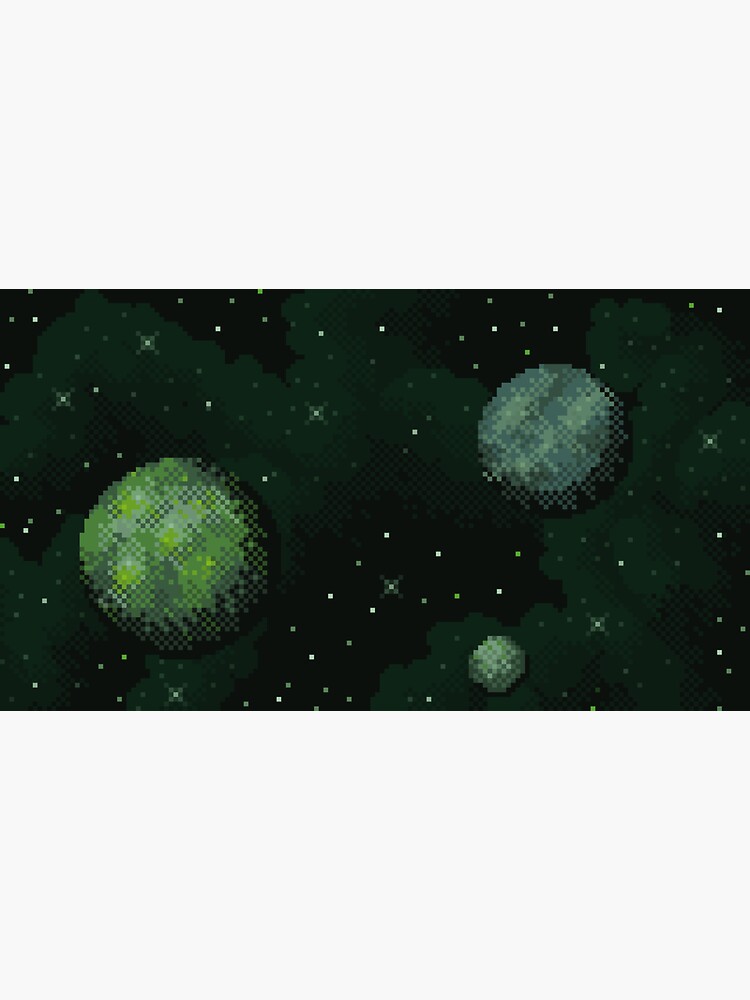 "Space Pixel Art" Sticker for Sale by Peculiar-Pixels | Redbubble