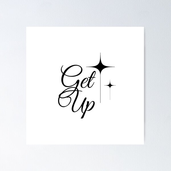 "new jeans get up" Poster for Sale by lunatiris | Redbubble