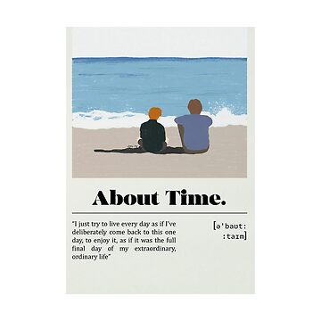 "About Time Movie a About Time Movie a About Time Movie" Sticker for ...