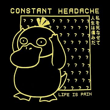 "headache" Sticker for Sale by DalinMike | Redbubble