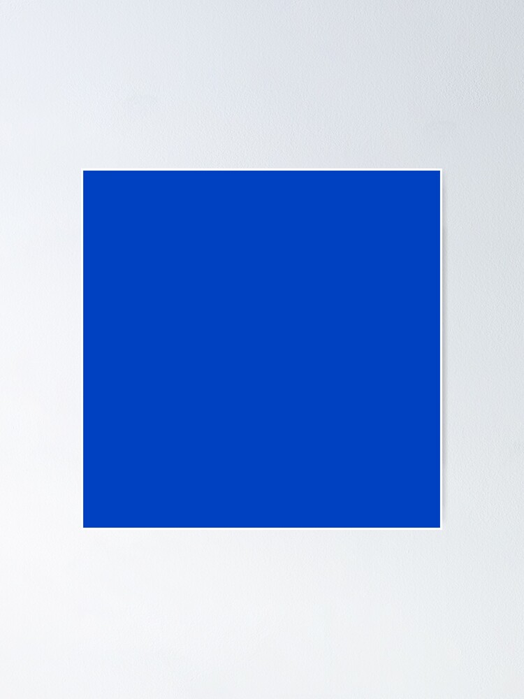 "Cheapest Solid Dark Blueberry Blue Color" Poster by cheapest | Redbubble