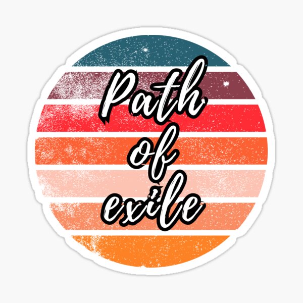 "Path Of Exile" Sticker for Sale by Art-RAY | Redbubble