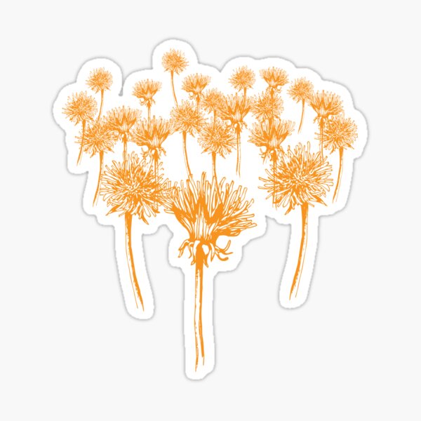 "Dandelion" Sticker for Sale by CreativeMe2022 | Redbubble
