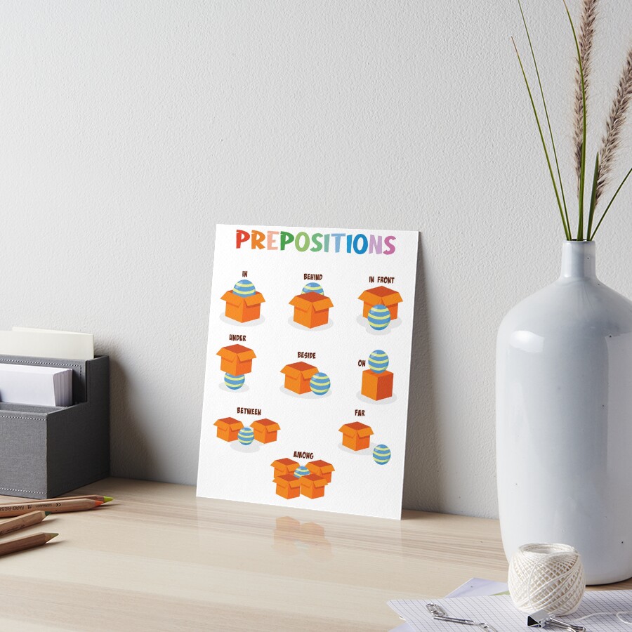"PREPOSITIONS for Kids, English Language Grammar, Parts of speech ...