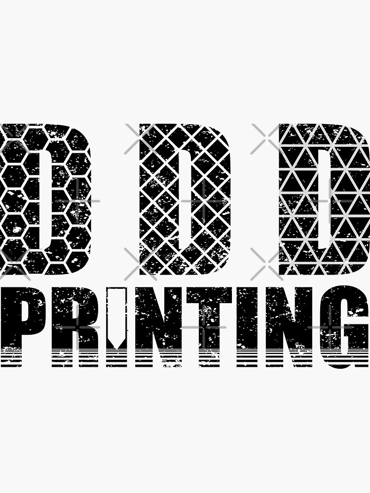 "3D Printing Graphic Funny 3d Printer Humor T-Shirt" Sticker for Sale ...