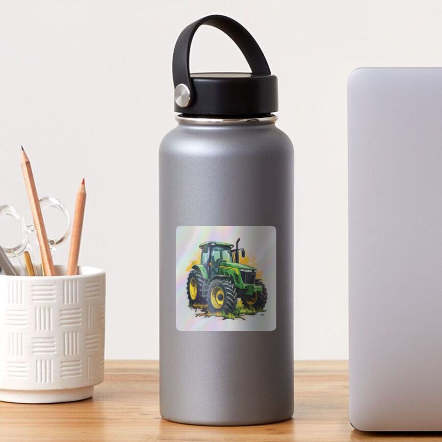 "Tractor sticker " Sticker for Sale by powerpointer | Redbubble