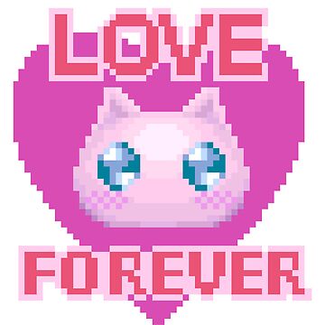 "Needy Streamer Overload - Love Forever Sticker" Sticker for Sale by FrieraArtStudio | Redbubble