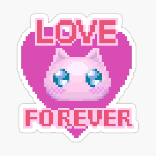 "Needy Streamer Overload - Love Forever Sticker" Sticker for Sale by ...
