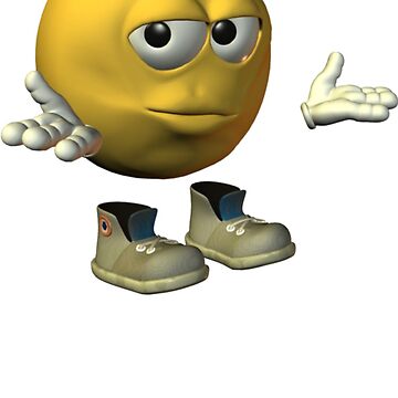 "Emoji Shrug" Sticker for Sale by Hunter3773 | Redbubble