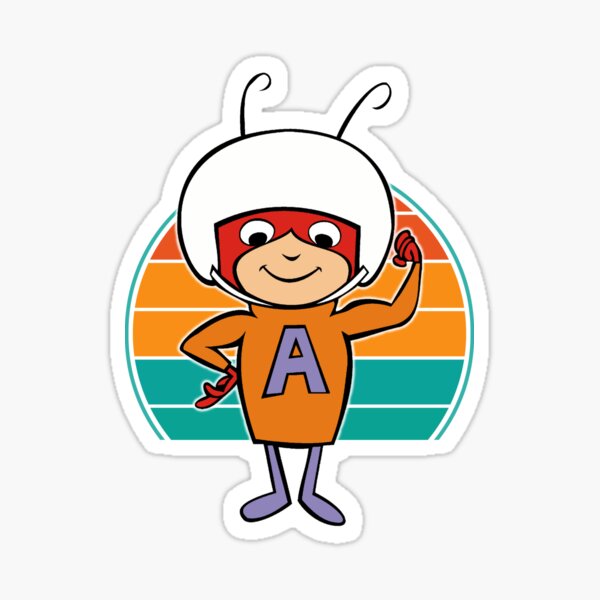 "Atom Ant a Atom Ant a Atom Ant" Sticker for Sale by waresho | Redbubble