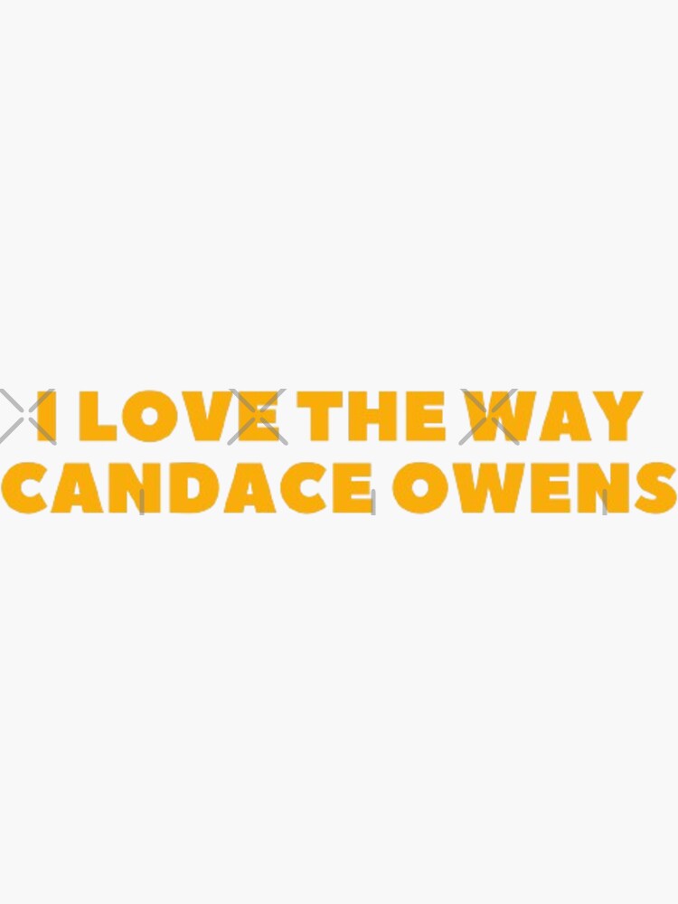 "Sticker Candace Owens 2024" Sticker for Sale by Trialloja | Redbubble