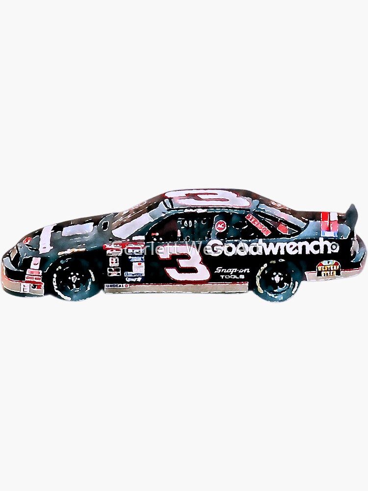 "Dale Earnhardt Race Car" Sticker for Sale by Maggie Looker | Redbubble