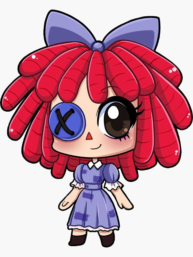 "Ragatha Chibi" Sticker for Sale by LalaLaurie | Redbubble