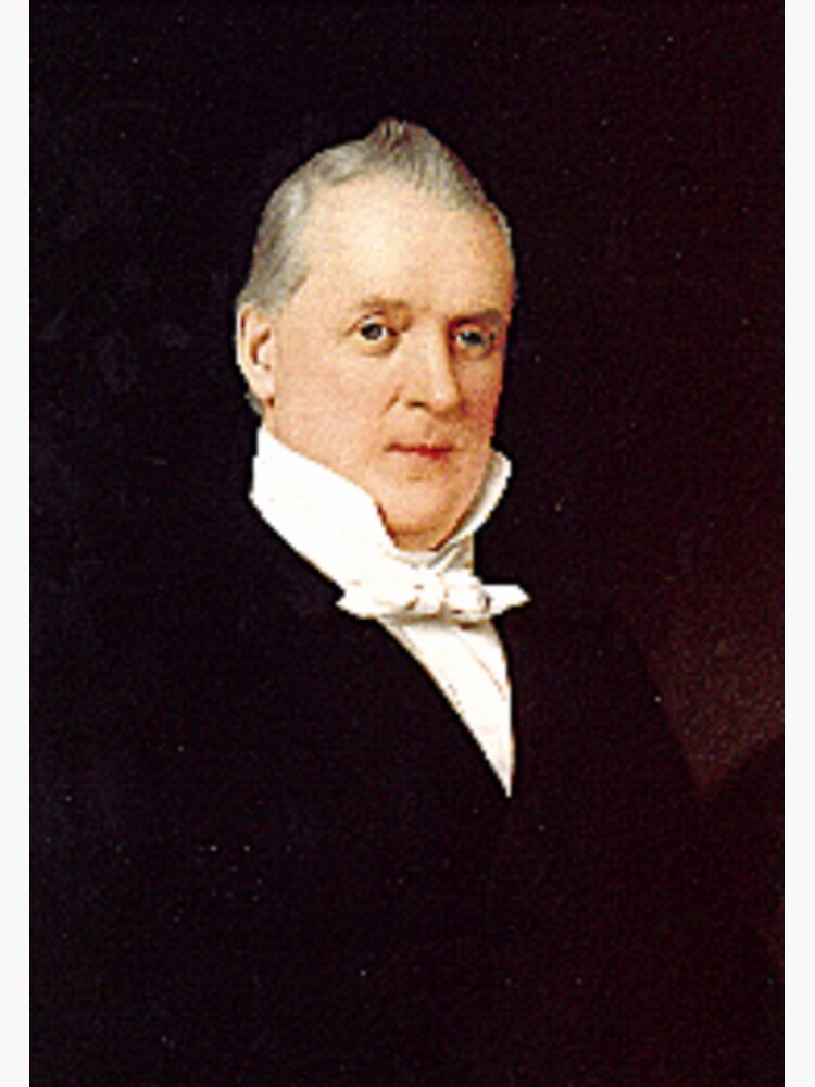 "Official Presidential Portrait of James Buchanan by John Henry Brown ...