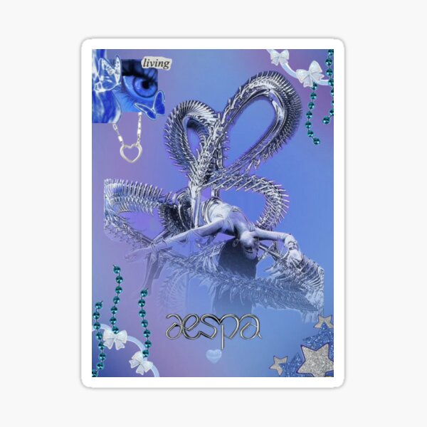 "Aespa " Sticker for Sale by nalixv | Redbubble