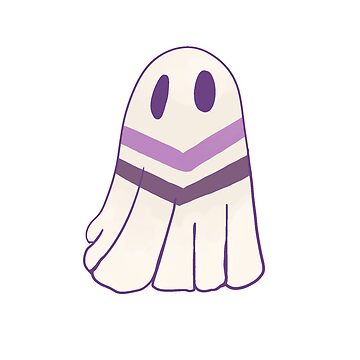 "Queer Ghost" Sticker for Sale by bircheyes | Redbubble