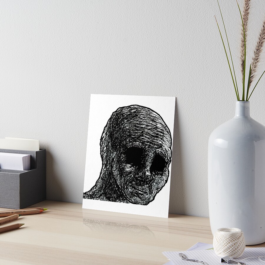 "Depressed And Blackpilled Wojak Meme" Poster for Sale by TeesByPatrick ...