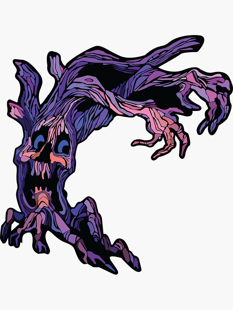 "Boo Tree" Sticker for Sale by KI-Fanboy | Redbubble