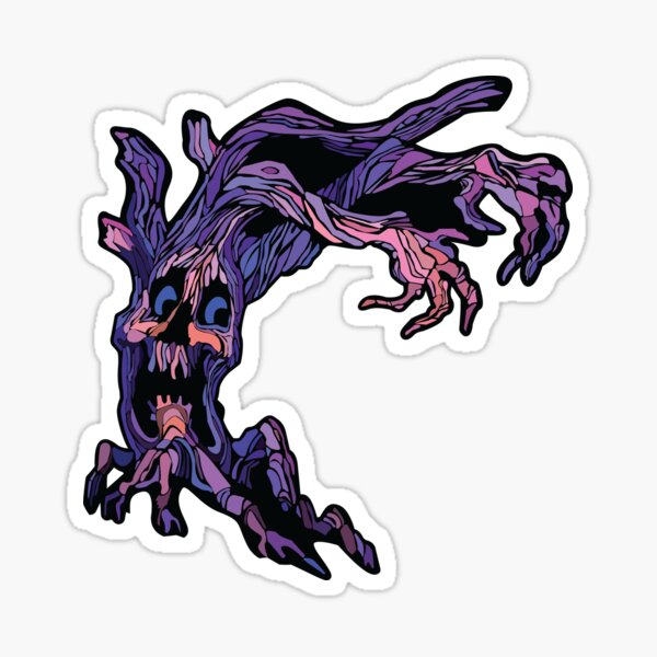 "Boo Tree" Sticker for Sale by KI-Fanboy | Redbubble