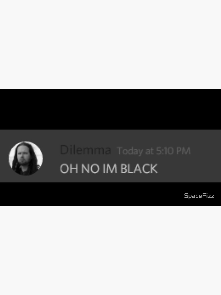 "Oh no i am block" Sticker for Sale by SpaceFizz | Redbubble