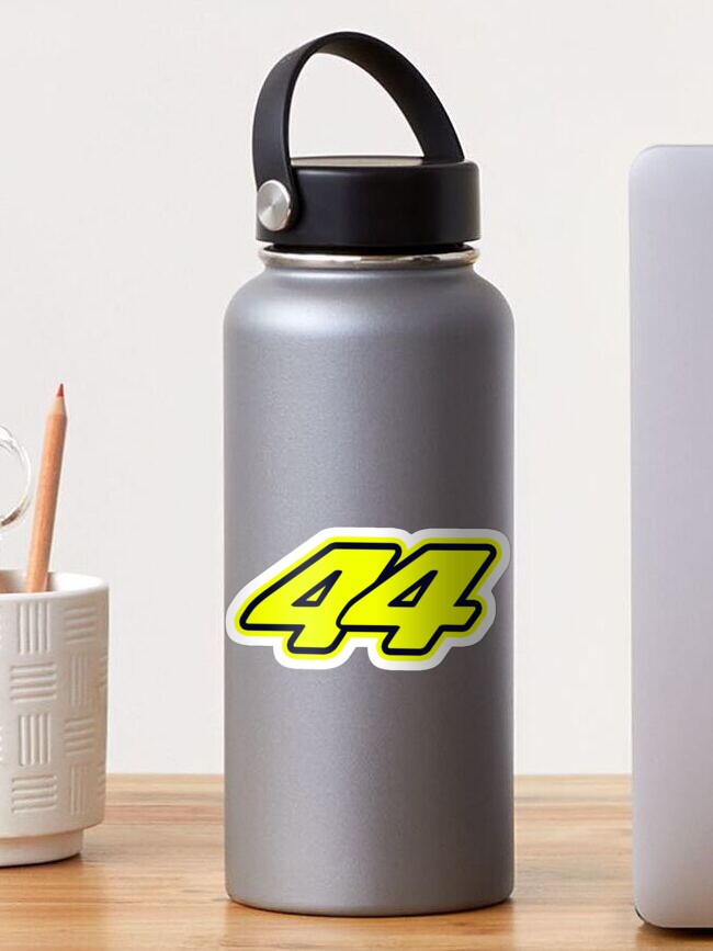 "Lewis Hamilton #44 Number Logo" Sticker for Sale by ZeroGFX | Redbubble