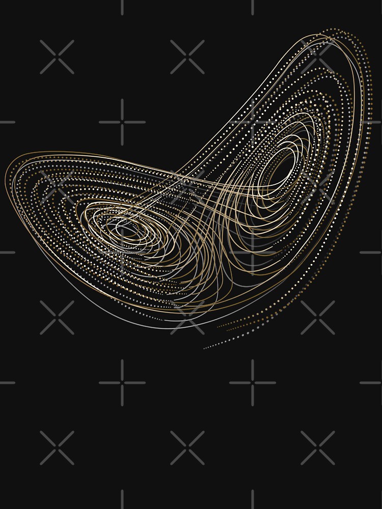 "Chaos theory: Lorenz equation 2.0" Essential T-Shirt for Sale by ...