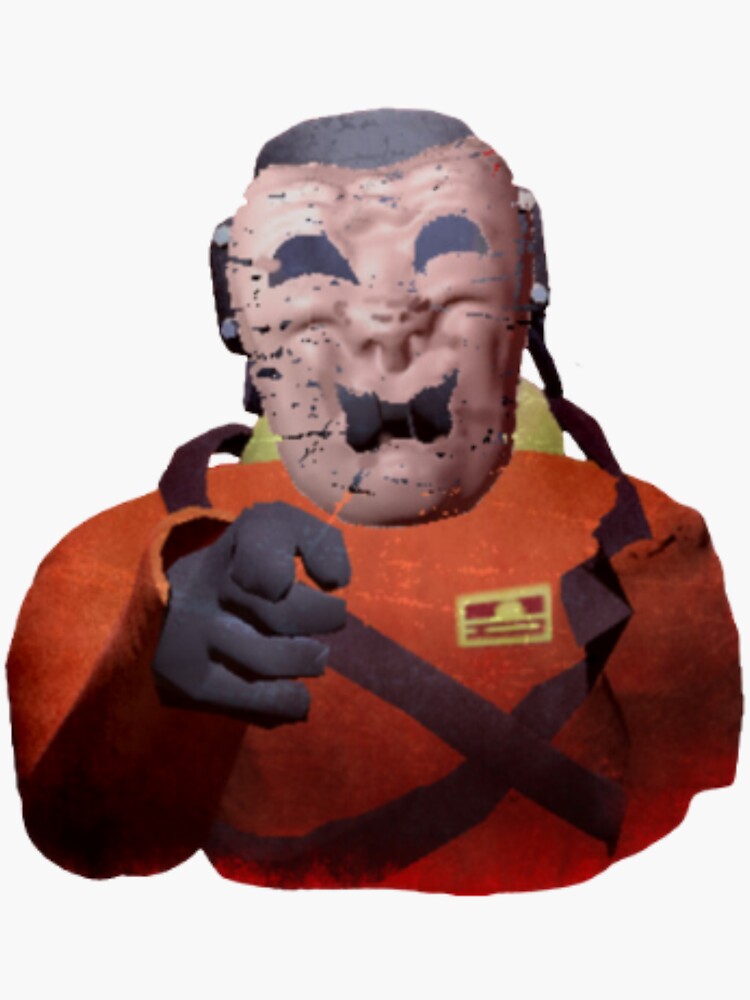 "Lethal Company Mimic Point" Sticker for Sale by EmberlyDawn | Redbubble