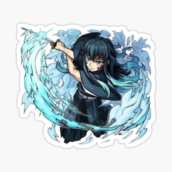 "muichiro tokito Demon Slayer" Sticker for Sale by Seffiron-artist ...