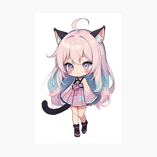 Anime Cat Girl Chibi