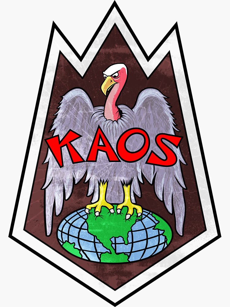 "Kaos" Sticker for Sale by Tobias1969 | Redbubble