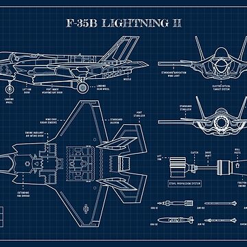 "F-35 Lightning II (Navy- Horizontal)" Poster for Sale by BGALAXY ...