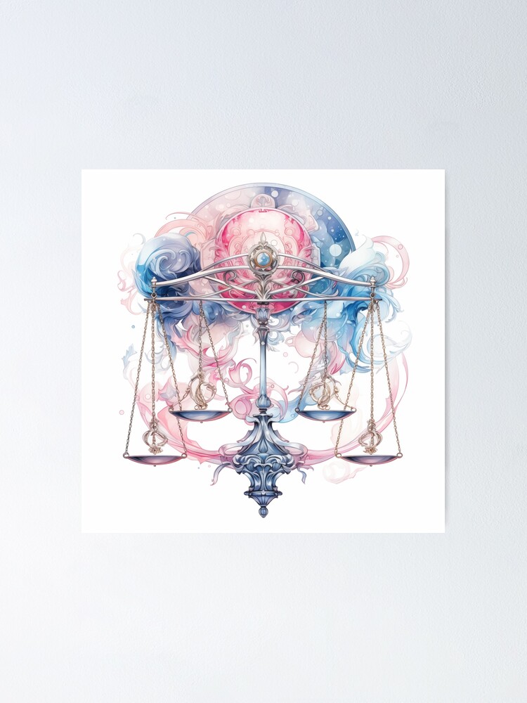 Zodiac sign with balance scales - Horoscopeaz.com